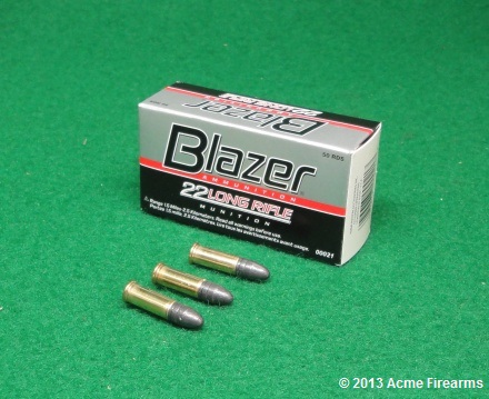22lr Blazer C21 Standard Velocity Round Nose rimfire ammunition : Acme ...