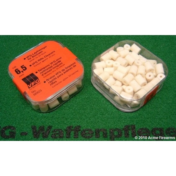 VFG 6.5 mm .257 inch felt barrel cleaners rifle barrel cleaning system ...