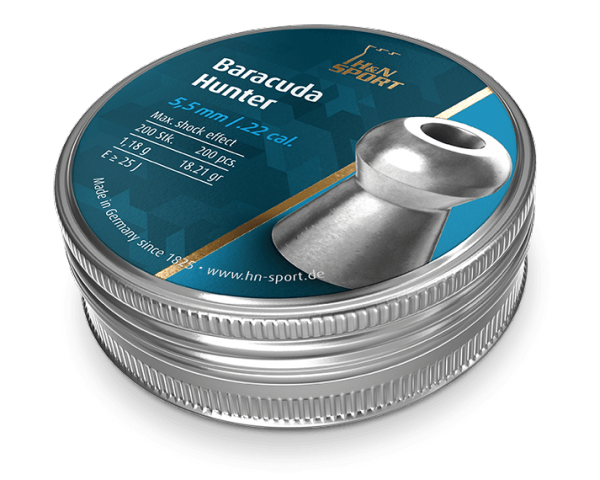 .22" Air Pellets and Slugs - H&N Baracuda Hunter - 5.5mm : Acme ...