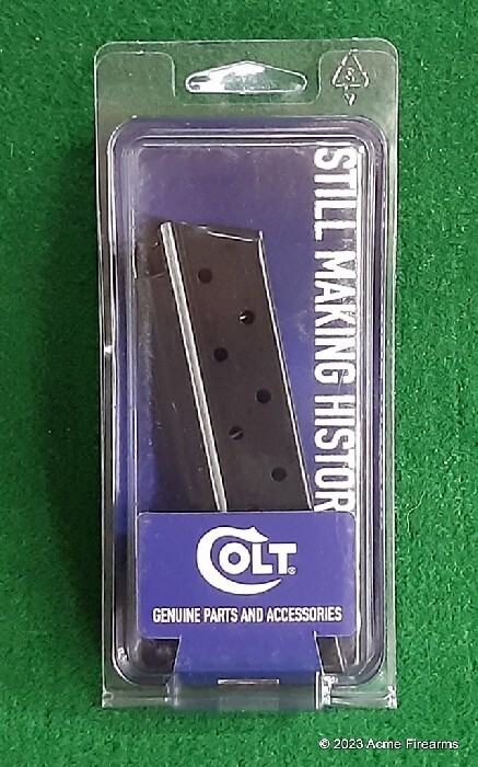 Colt 1911 Handgun Blued Magazine 9 cartridges capacity 38 Super : Acme ...