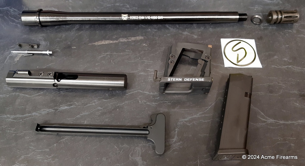 9mm Conversion Kit for AR15, M4 & M16 : Acme Firearms Australia